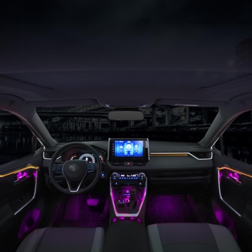 12VCAR TOYOTA RAV4 Interior Ambient Light System